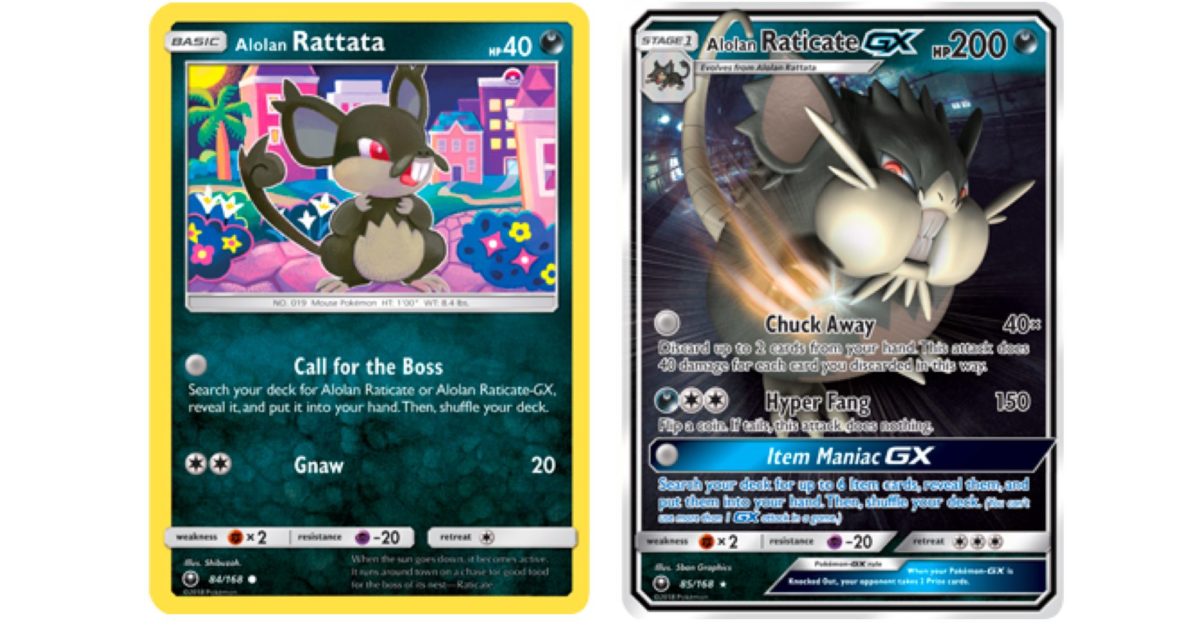 The Cards Of Pokémon TCG: Celestial Storm Part 13: Alolan Raticate GX