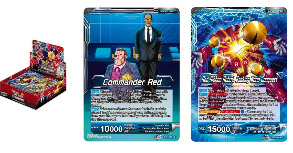 Dragon Ball Super Previews Ultimate Squad: Commander Red Leader