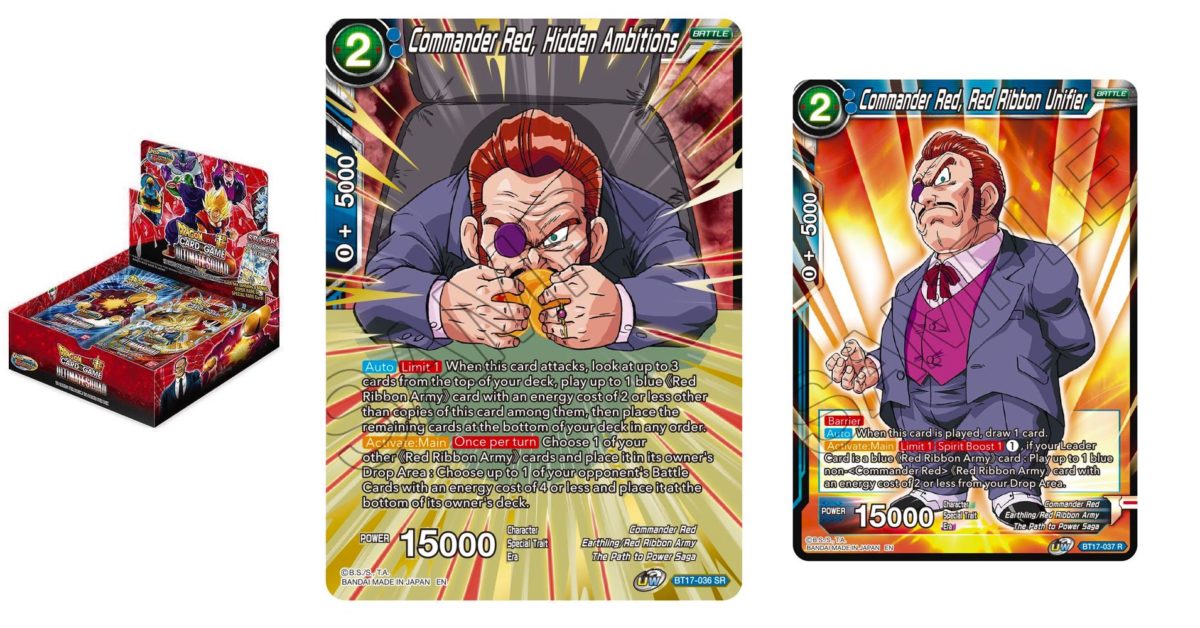 Dragon Ball Super Previews Ultimate Squad: Commander Red Super Rare