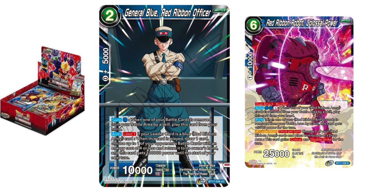 Dragon Ball Super Previews Ultimate Squad: General Blue