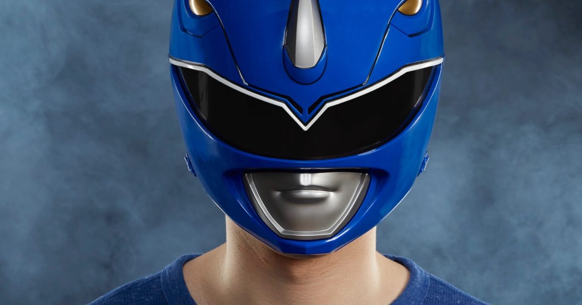 Hasbro Debuts Mighty Morphin Power Rangers Blue Ranger Helmet