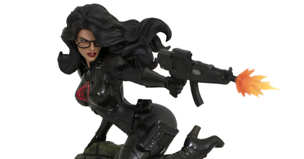 G.I. Joe Baroness Joins the Fight with New PVC Statue from Diamond