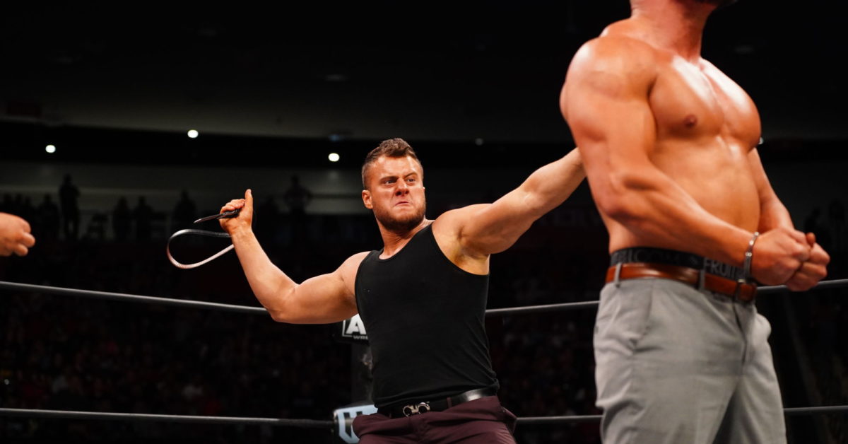 Wardlow Takes Ten Lashes (and a Low Blow) from MJF on AEW Dynamite