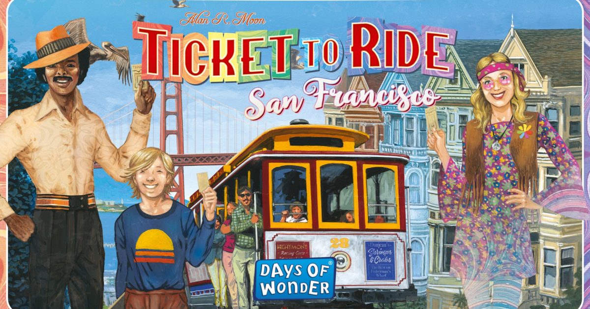 Ticket To Ride: San Francisco Announced For August Release