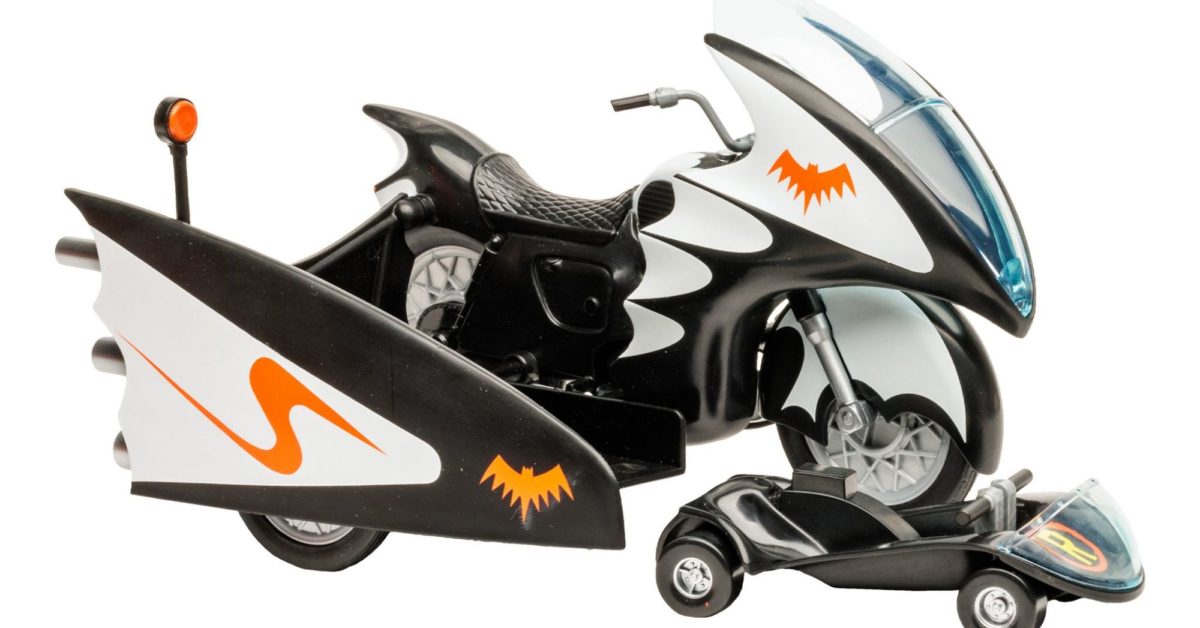 Rev Your Engines with McFarlane’s New Batman 66’ Batcycle