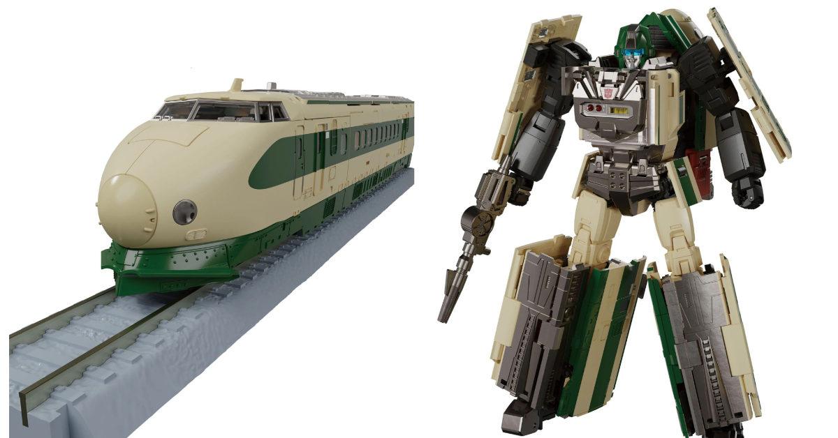 New Transformers Masterpiece Trainbot Arrives with Yukikaze