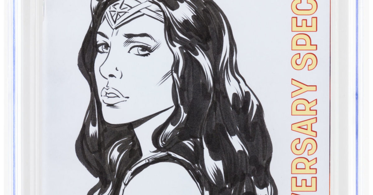 Trekker's Ron Randall Illustrates A One-Of-A-Kind Wonder Woman Cover