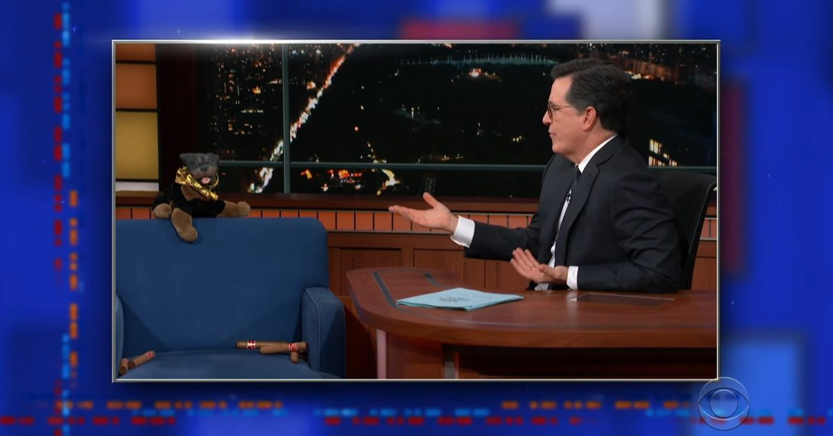 Stephen Colbert: Trump Much More Dangerous Puppet Than Triumph