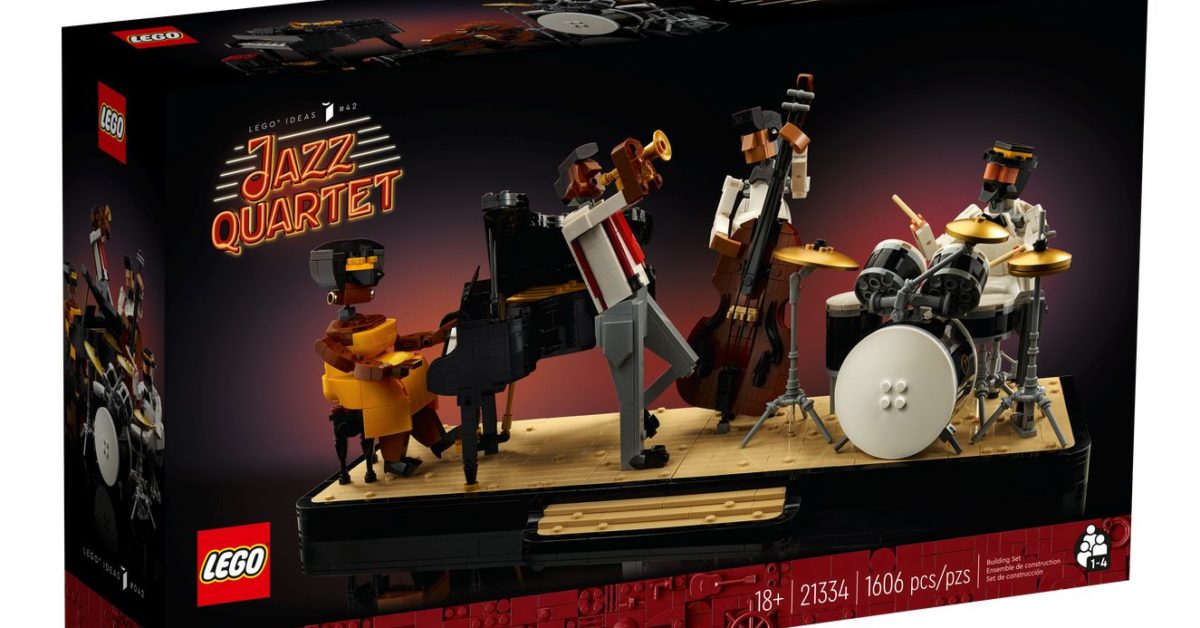 Bring Home Your Love for Jazz with LEGO’s New Ideas Jazz Quartet Set