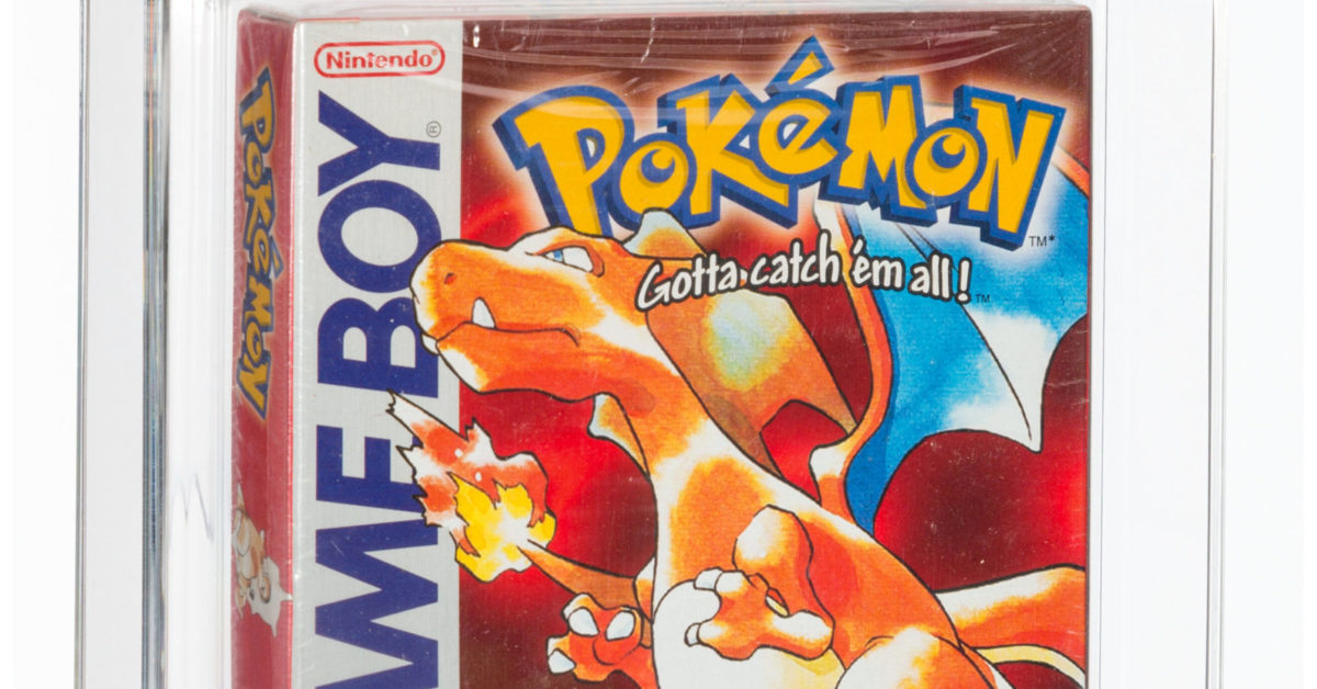Pokémon Red Version Up For Auction At Heritage Auctions