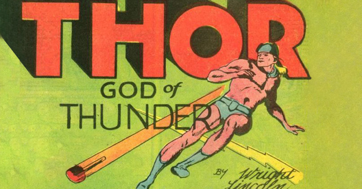 Thor, God of Thunder Goes to War in Weird Comics #2, Up for Auction