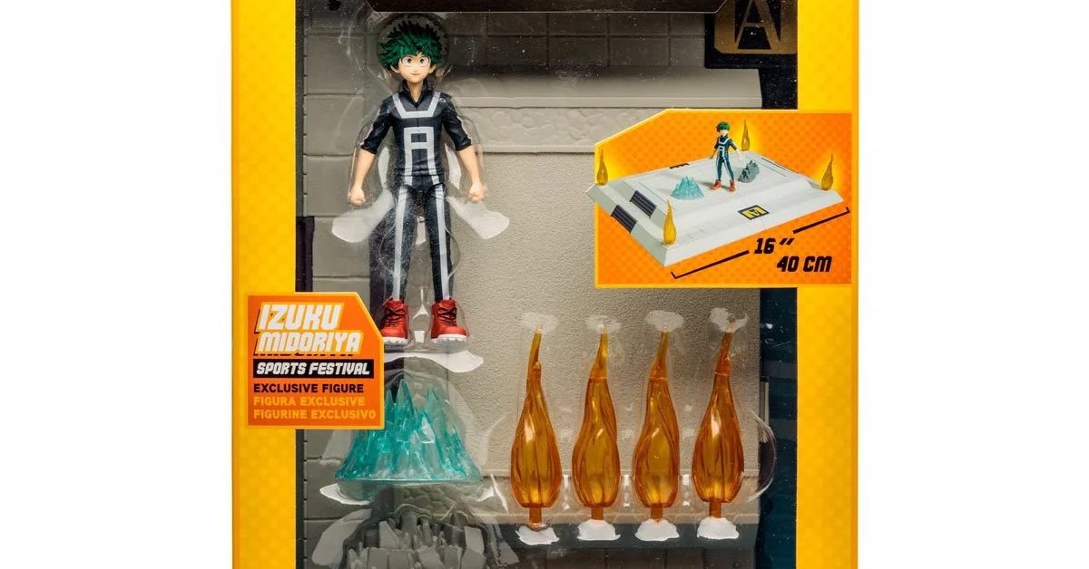 My Hero Academia Sports Festival Arena Playset Coming from McFarlane