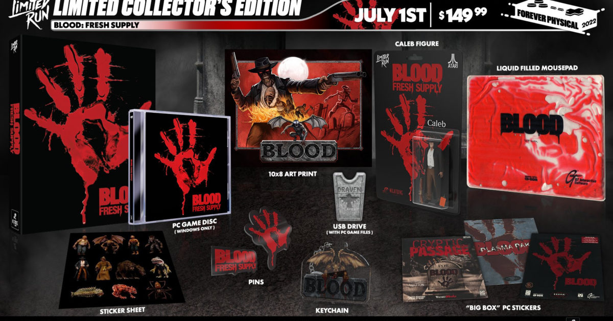 Blood: Fresh Supply Collector’s Edition Now Up For Pre-Order