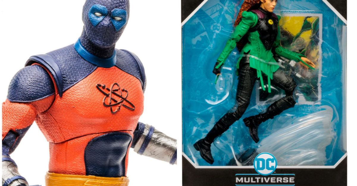 Black Adam’s Cyclone and Atom Smasher Arrive at McFarlane Toys