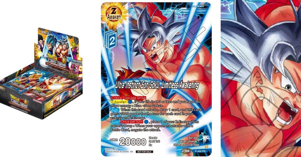 Dragon Ball Super Previews Dawn Of The Z-Legends: Z-Card UI Goku