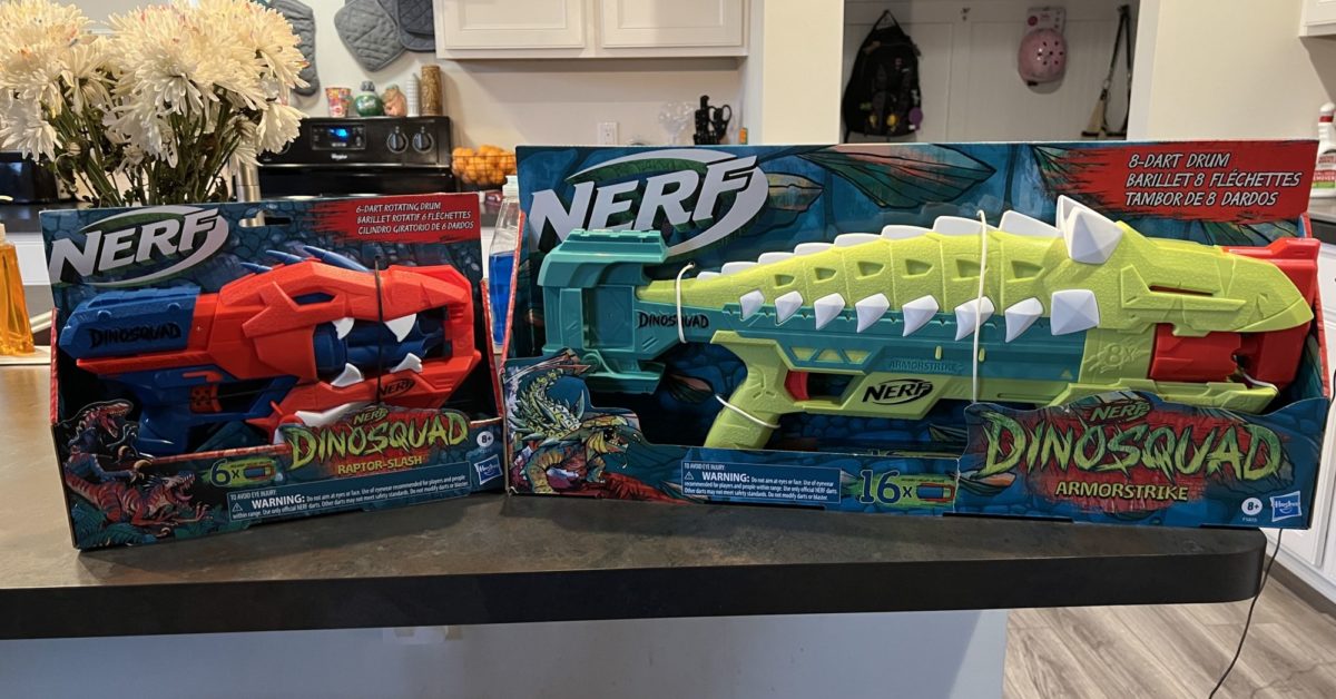 NERF Dinosquad Blasters Are A Fun Time For All Ages