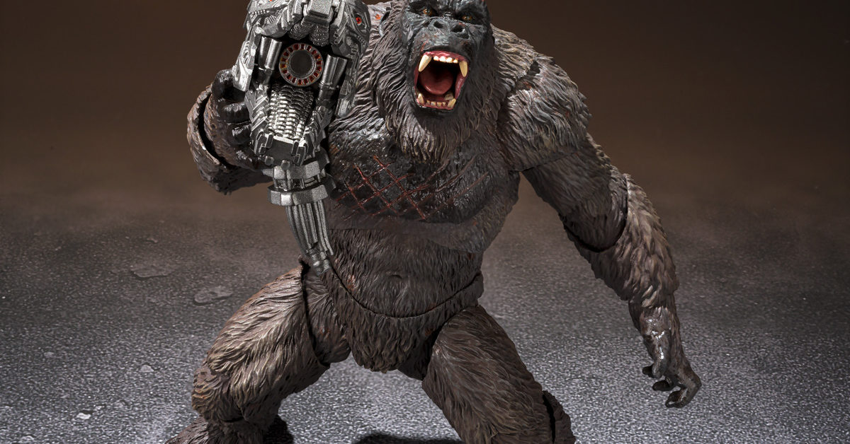 Exclusive King Kong S.H.MonsterArts Godzilla Vs. Kong Figure Debuts