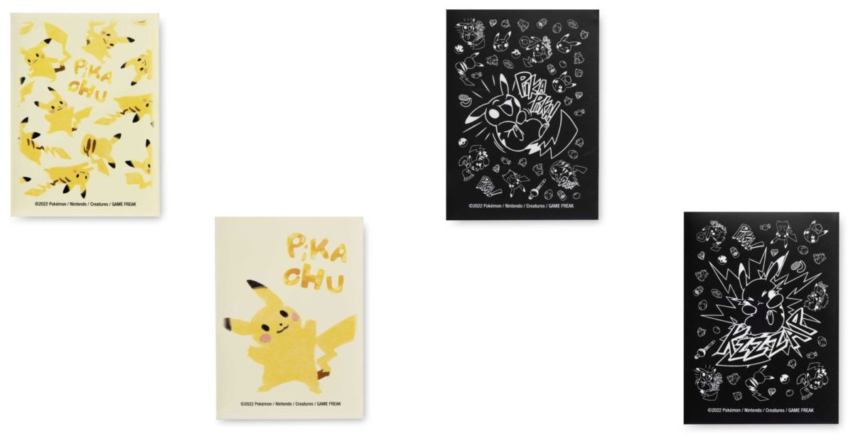 Pokémon Center Features New Pikachu-Themed Sleeves