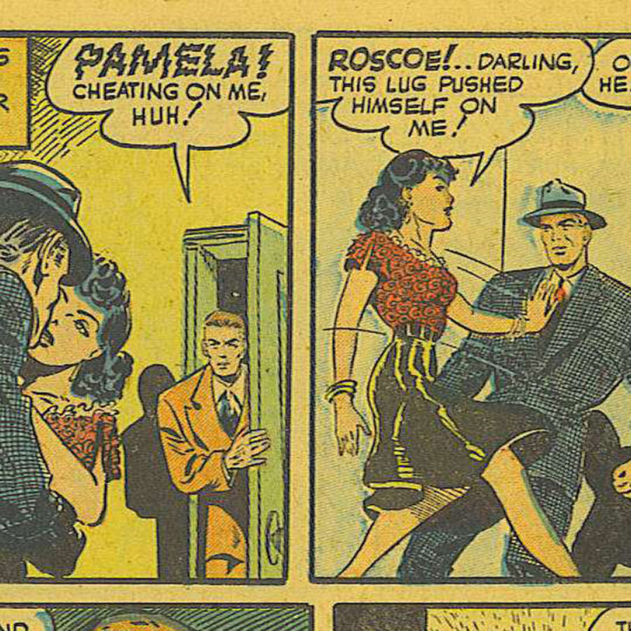 Vintage Comic Book Girls