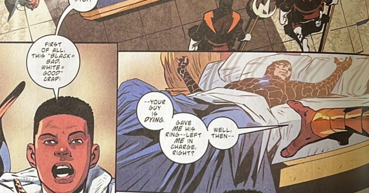 On Why Malik White Will Not Be Called White Adam (Black Adam Spoilers)