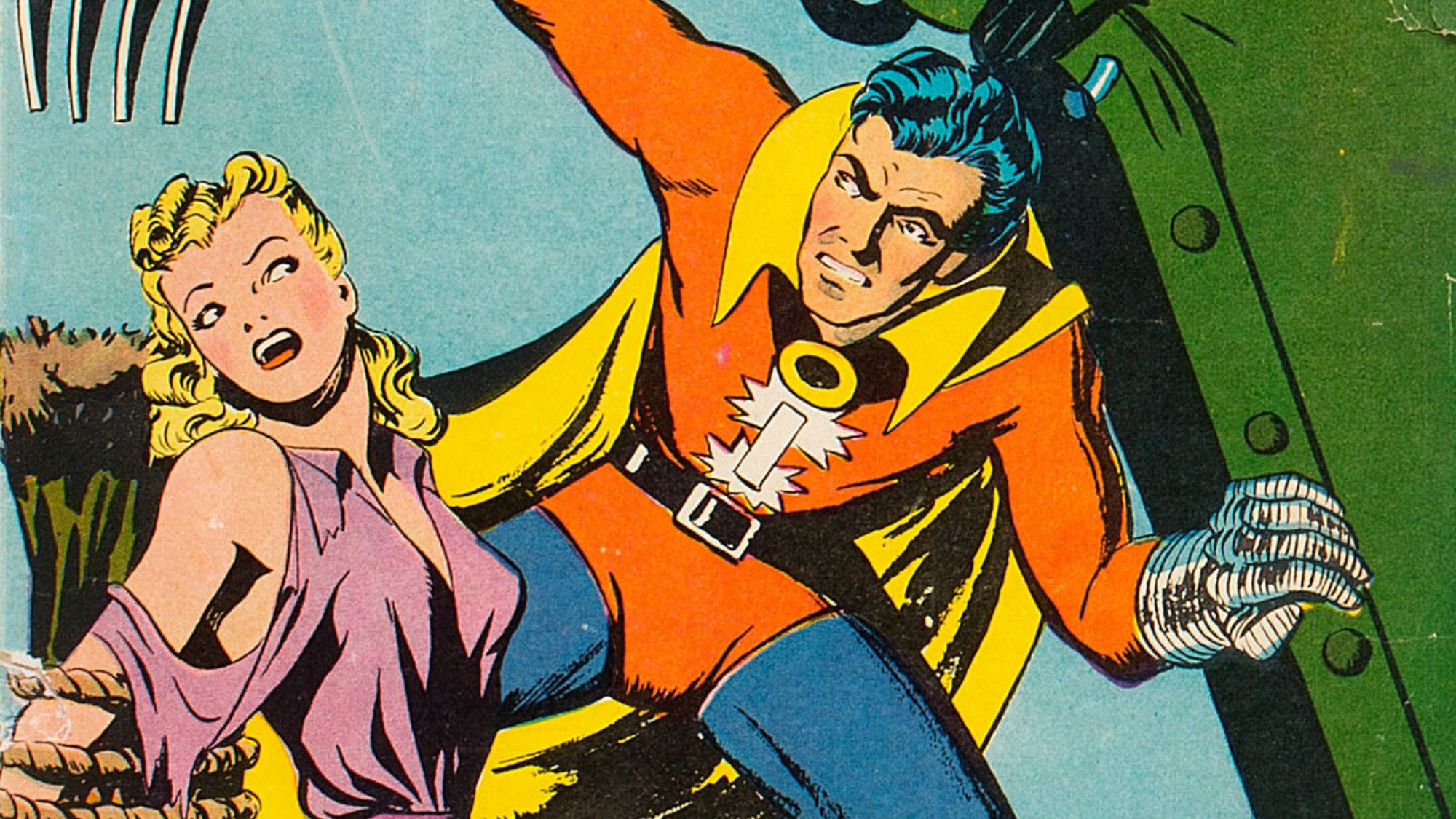 Ace's Master of Magnetism, Magno in Super-Mystery Comics, at Auction