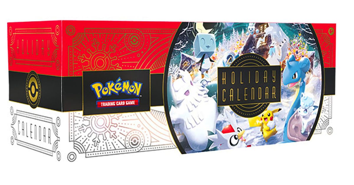 Pick Up The Pokémon TCG Holiday Calendar Box Today