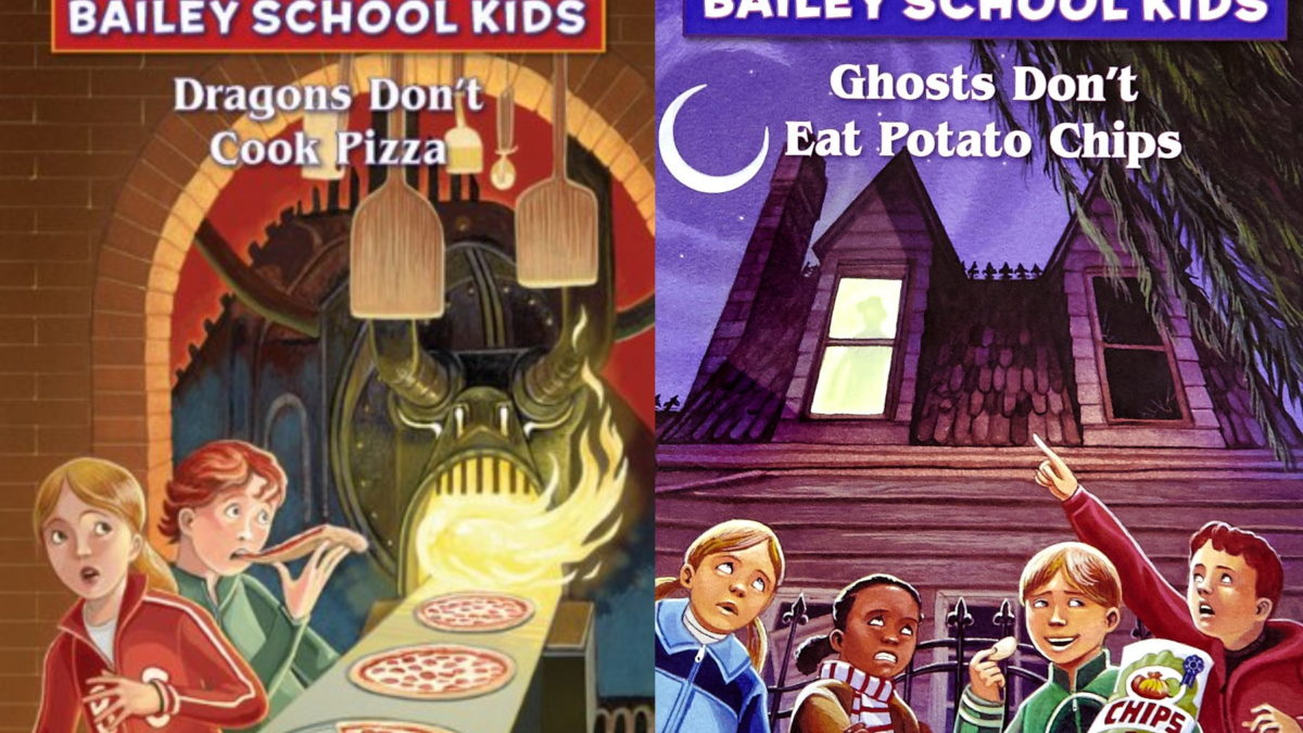 Books Ghosts Dont Eat Potato Chips The Adventures of the Bailey School ...