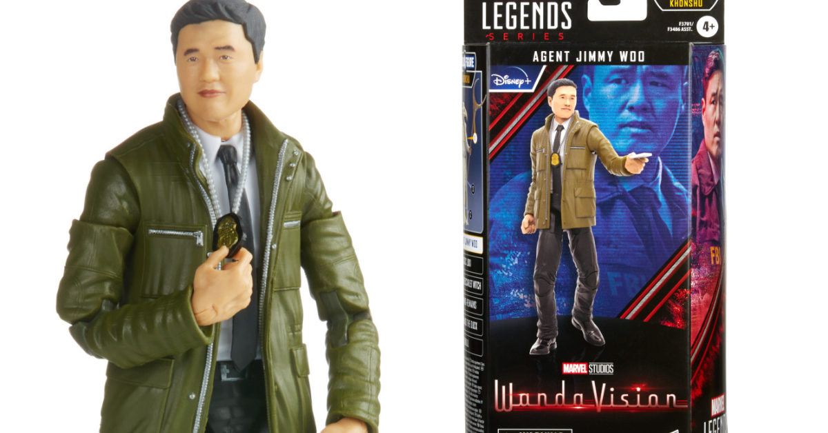 MCU's Agent Jimmy Woo Marvel Legends Figure Debut from Hasbro