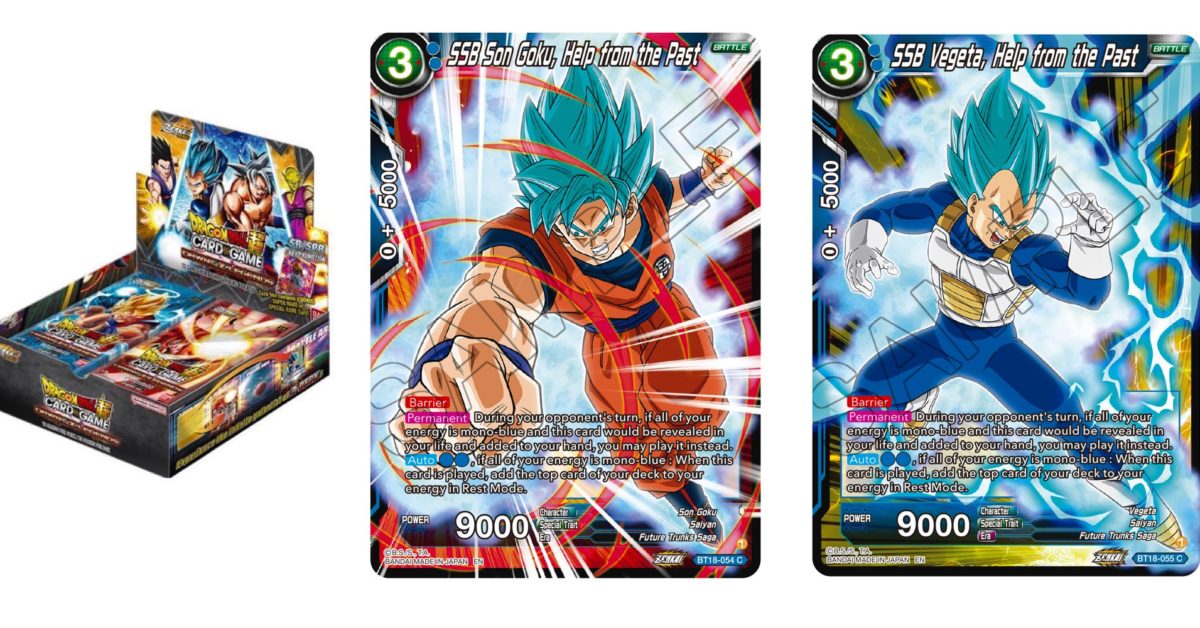 Dragon Ball Super Previews Dawn Of The Z-Legends: SSB Pair