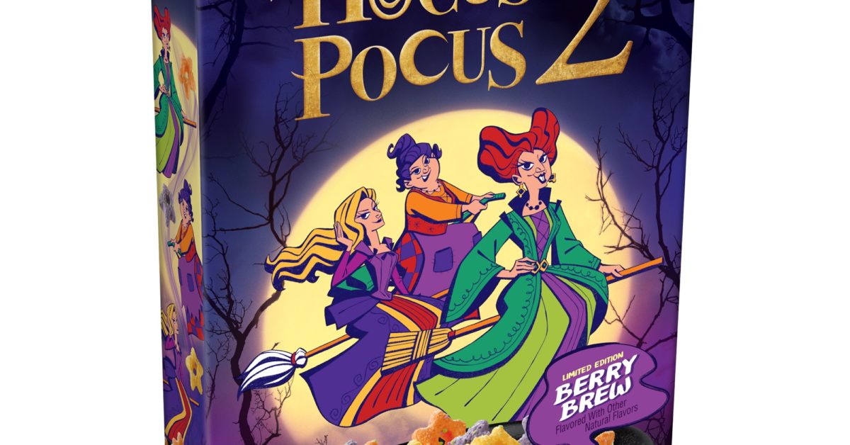 Disney & Kellogg's Partner For Hocus Pocus 2 Cereal