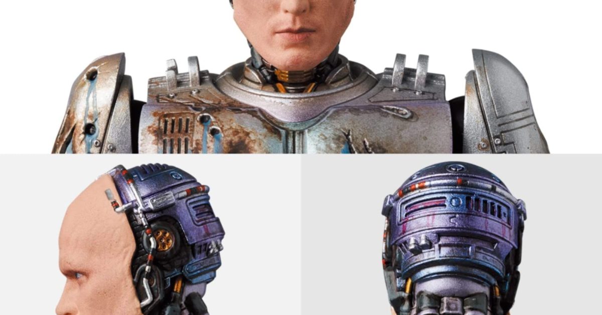 RoboCop Gets an Alex Murphy Makeover with New MAFEX Figure