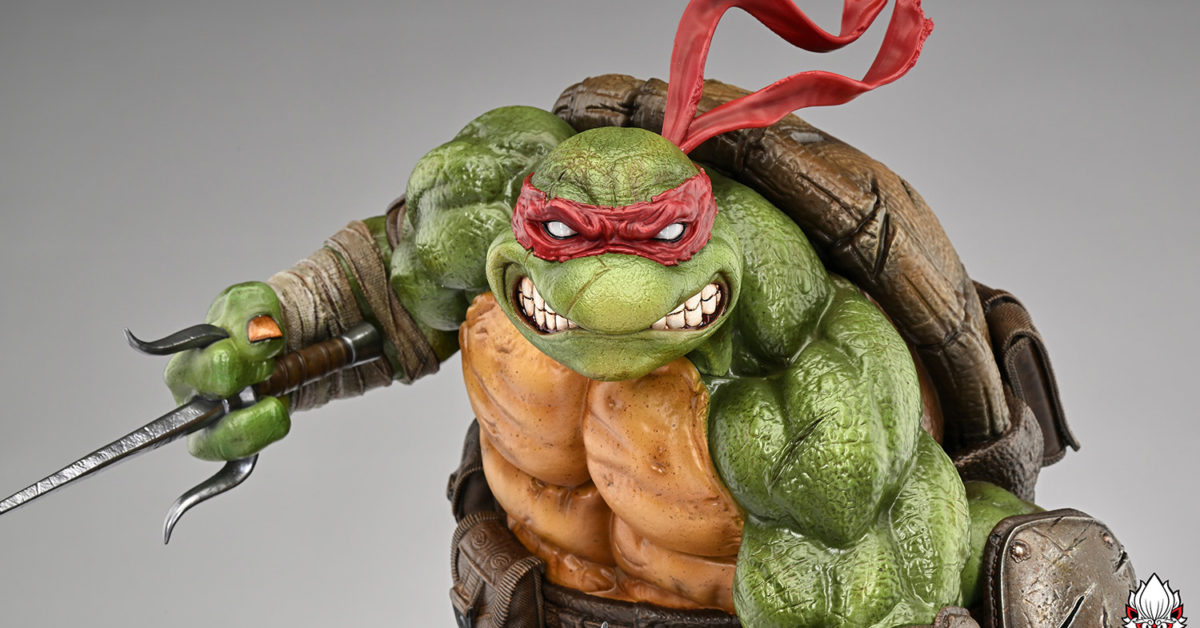 TMNT Legends Raphael 1:3 Scale Statue Arrives from PCS Collectibles