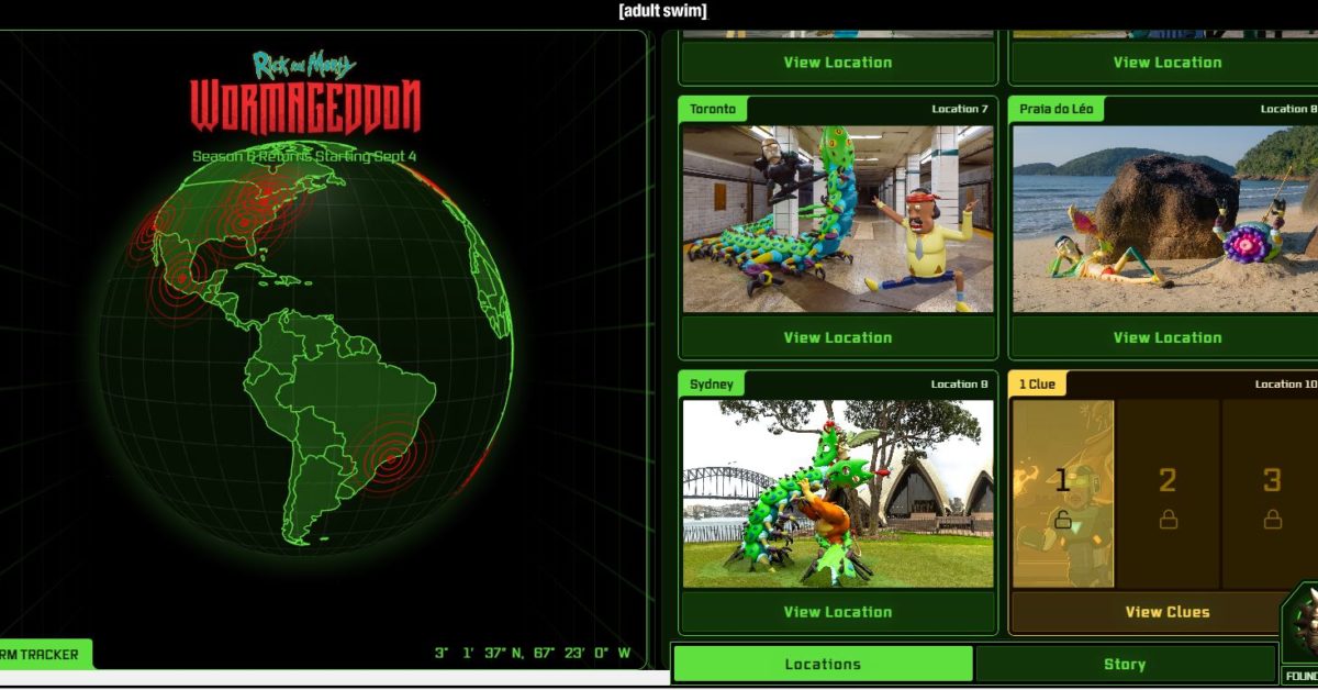 Rick and Morty "Wormageddon" L10 Clue: The President & Rick Go Mech