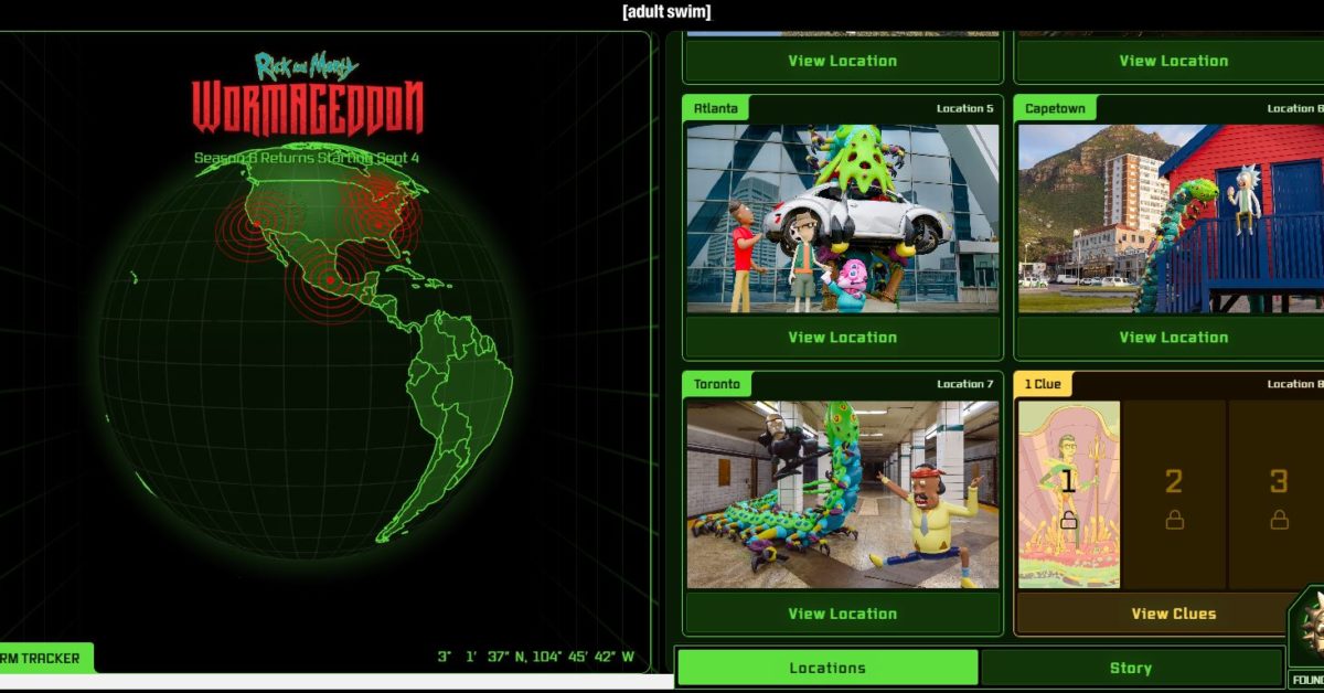 Rick and Morty "Wormageddon" Location #8: Mr. Nimbus With The Save!