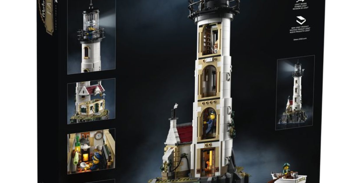 Light Up Your Collection with LEGO’s New Motorized Lighthouse Set