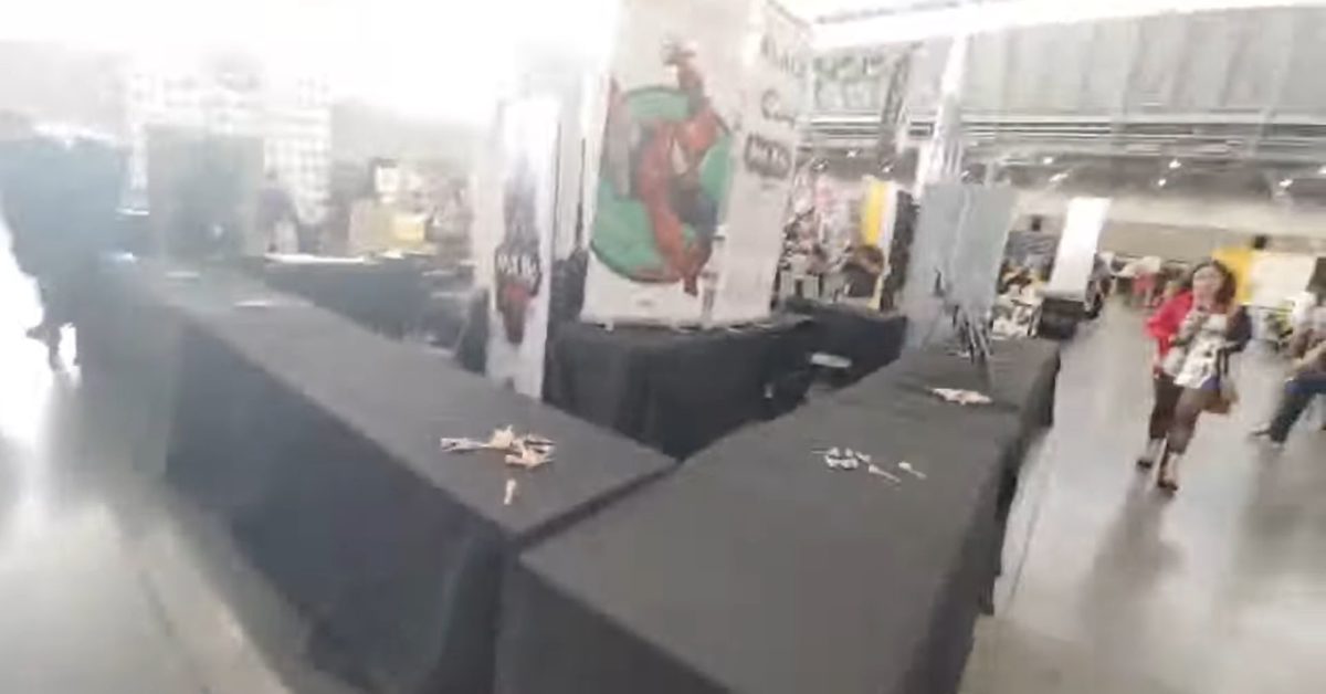 A Look At The Black Flag Booth At FAN Expo Boston Comic Con