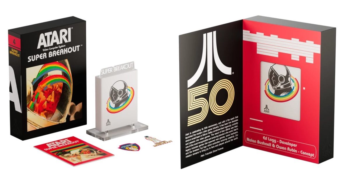 Atari Releases Warlords & Super Breakout 50th Anniversary Cartridges