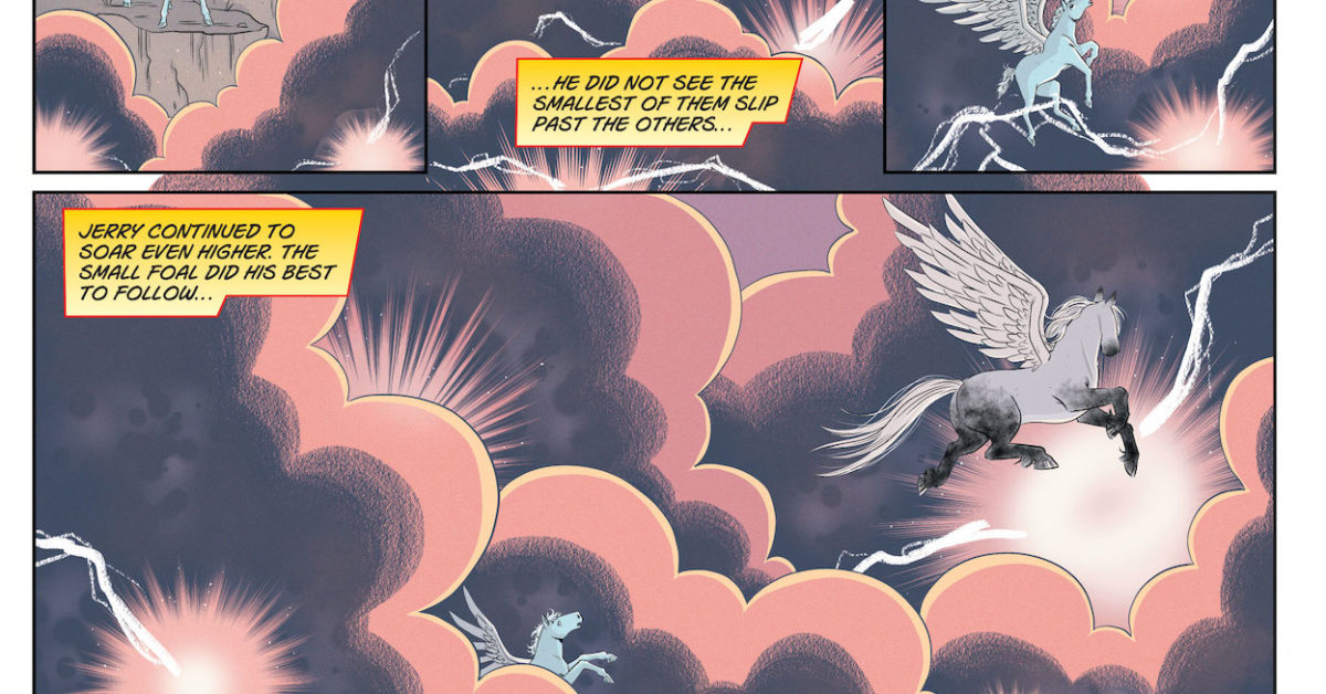Wonder Girl 2022 Annual #1 Preview: Horsey See, Horsey Do