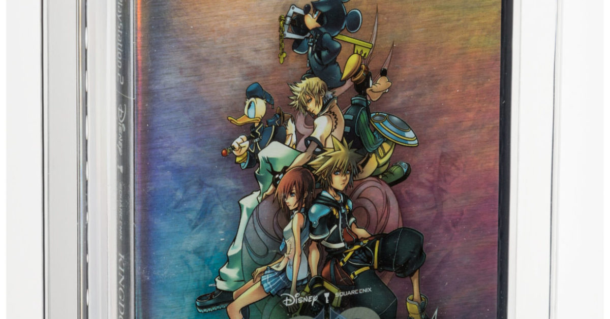 Kingdom Hearts II For PlayStation 2 Up For Auction At Heritage