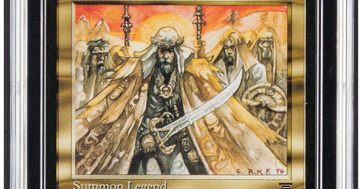 Magic: The Gathering: Legends Hazezon Tamar Auctioning At Heritage