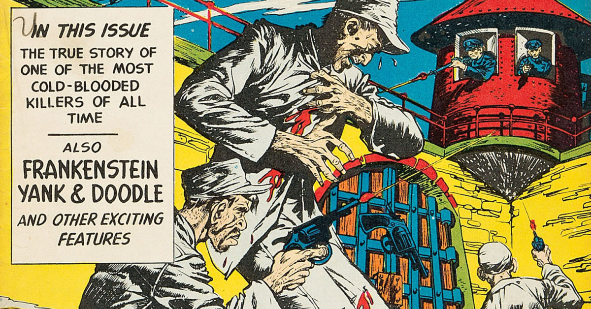 Notorious Harry Tracy Brings Prize Comics to a Grisly End, at Auction