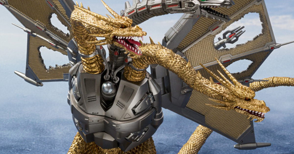 Godzilla’s Mecha Ghidorah Joins Tamashii Nations S.H. MonsterArts Line