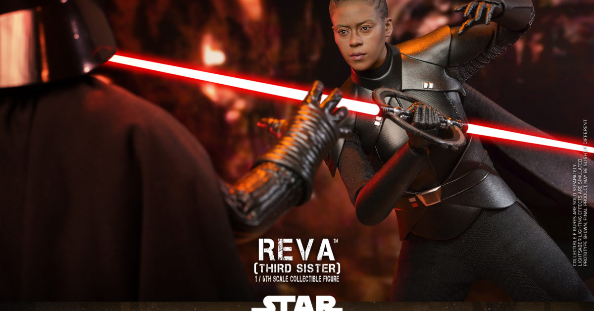 Star Wars Third Sister Reva Arrives at Hot Toys with New 1/6 Figure