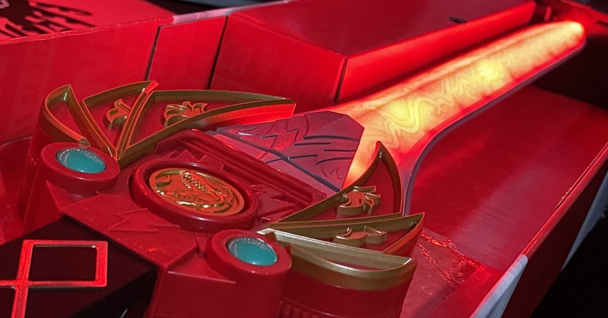Power Rangers Red Ranger Power Sword Makes the Show a Reality