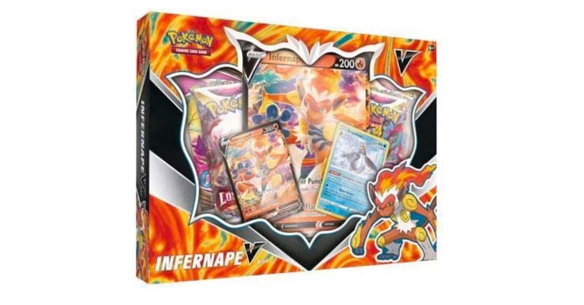 Pokémon TCG Has Unleashed The Infernape V Box Today