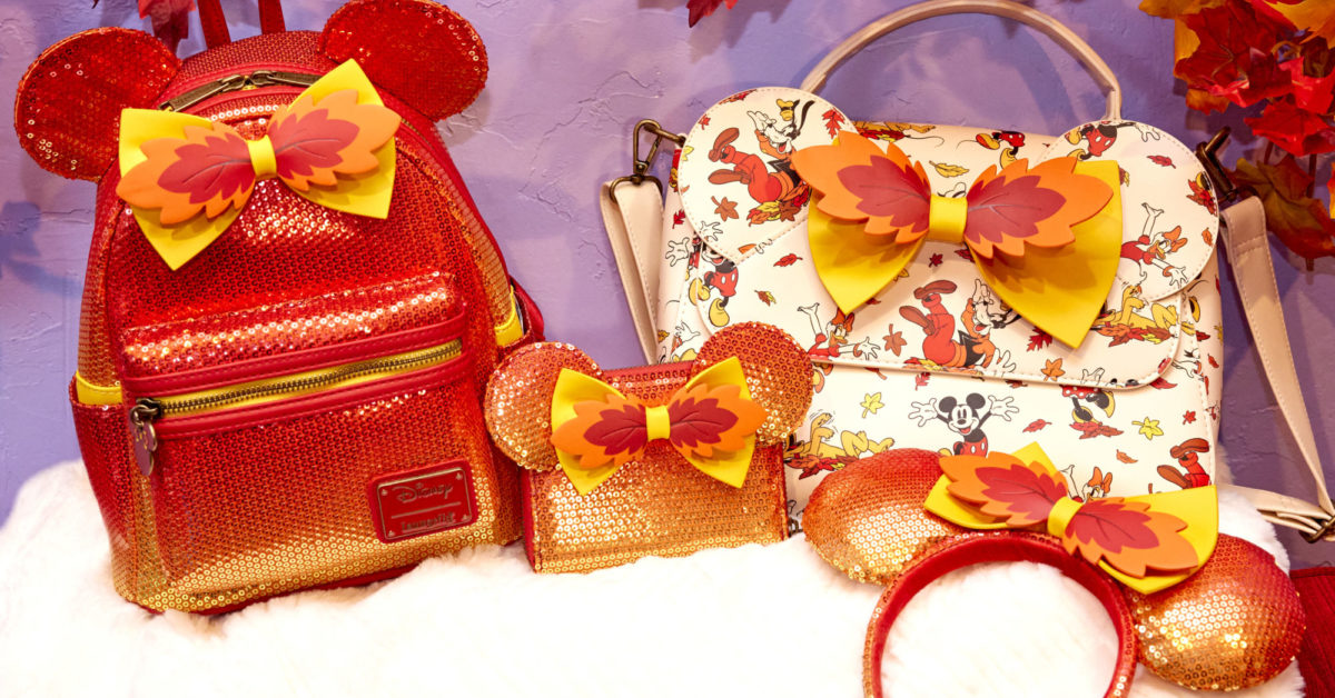 Minnie Mouse Celebrates the Fall Season with New Loungefly Collection