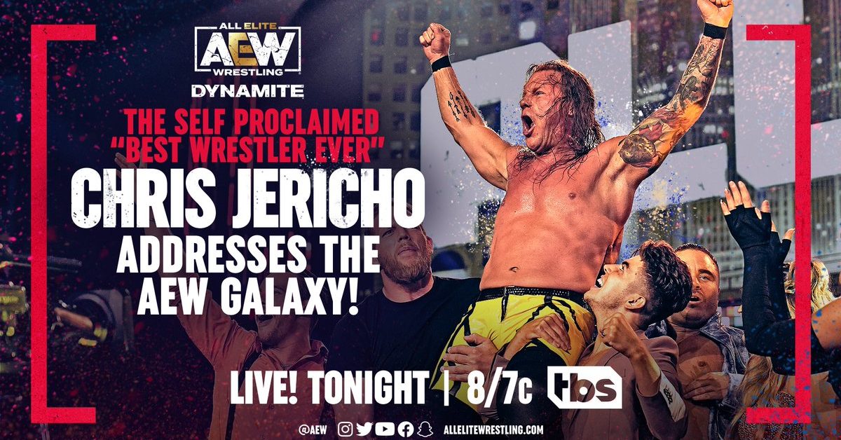 Chris Jericho to Address "AEW Galaxy" on Dynamite Tonight