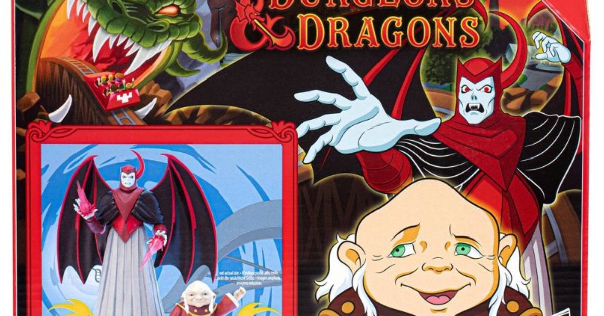 Dungeons & Dragons Cartoon Dungeon Master & Venger 2-Pack Revealed
