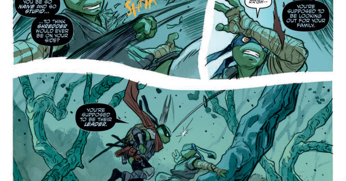 Teenage Mutant Ninja Turtles #132 Preview: Second Thoughts