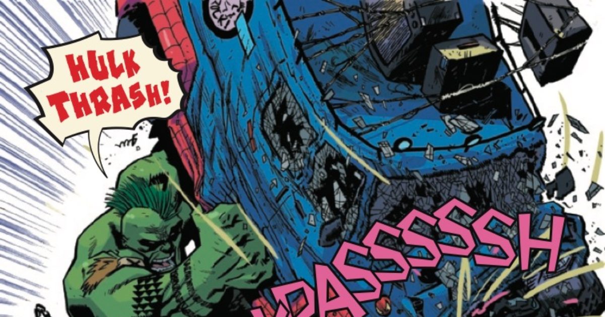 Spider-Punk #5 Preview: Hulk Thrash